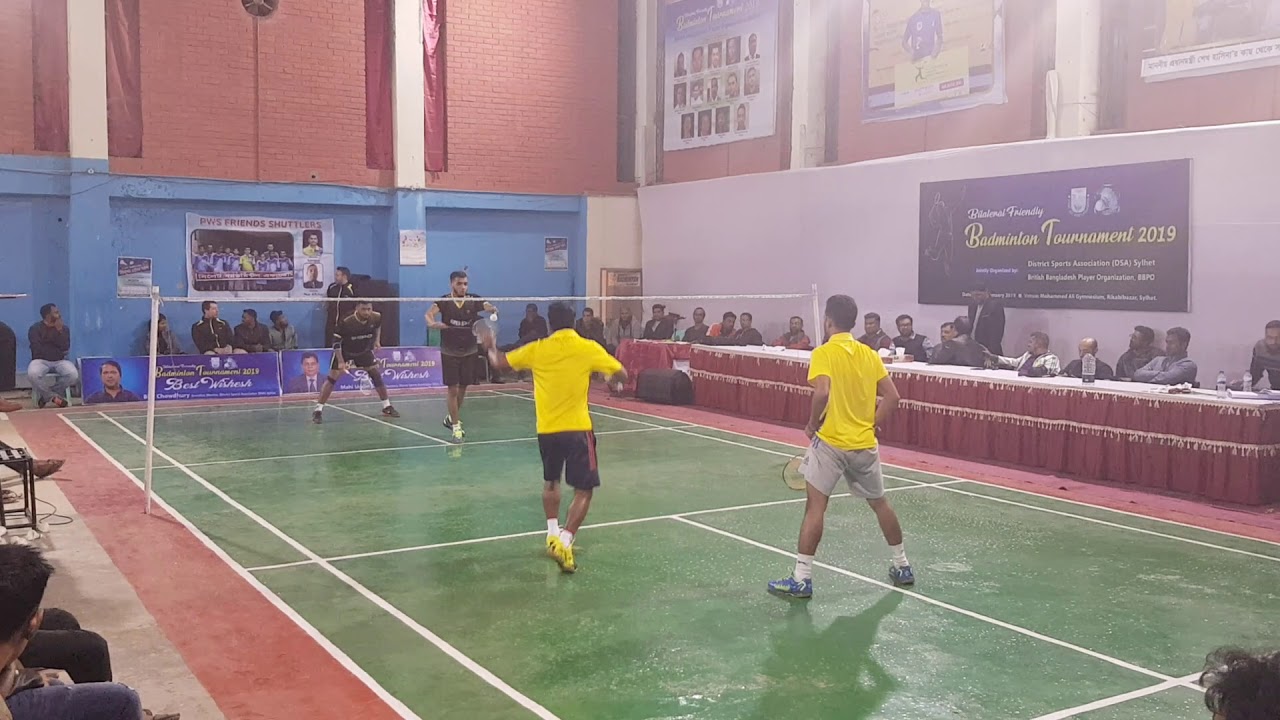 vlog, Badminton team event UK vs Sylhet badminton division 2019 - YouTube