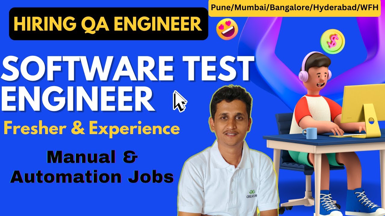Software Jobs | Testing Jobs for Fresher | QA Jobs for Experienced ...