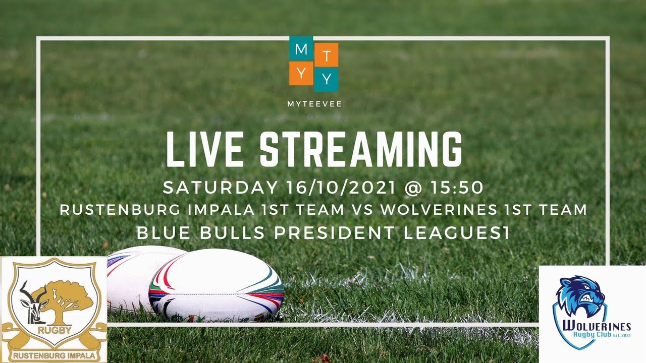 Rustenburg Impala 1st team vs Wolverines 1st team Blue Bulls President ...