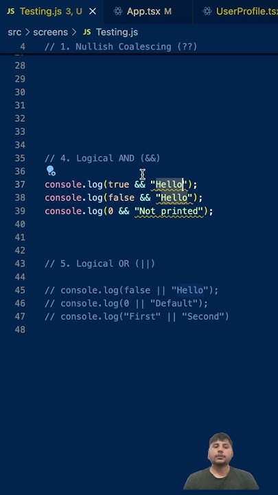 Master the && Operator in JavaScript! 🚀 #react #coding #javascript # ...