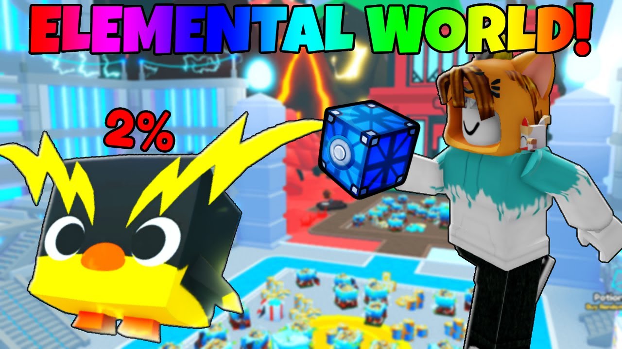 The New Elemental World Is AWESOME! (Pet Simulator 99) - YouTube