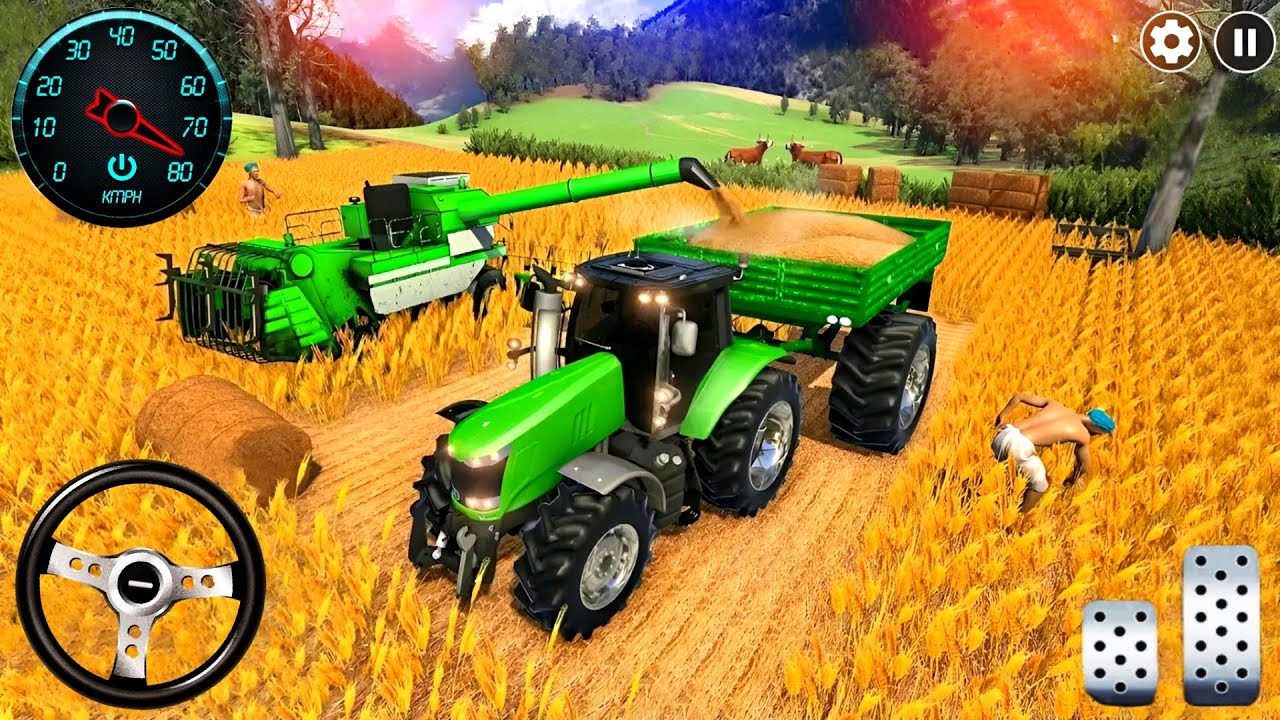 Real Indian Tractor Village Farming 3D - Grow Crops On your Farm ...