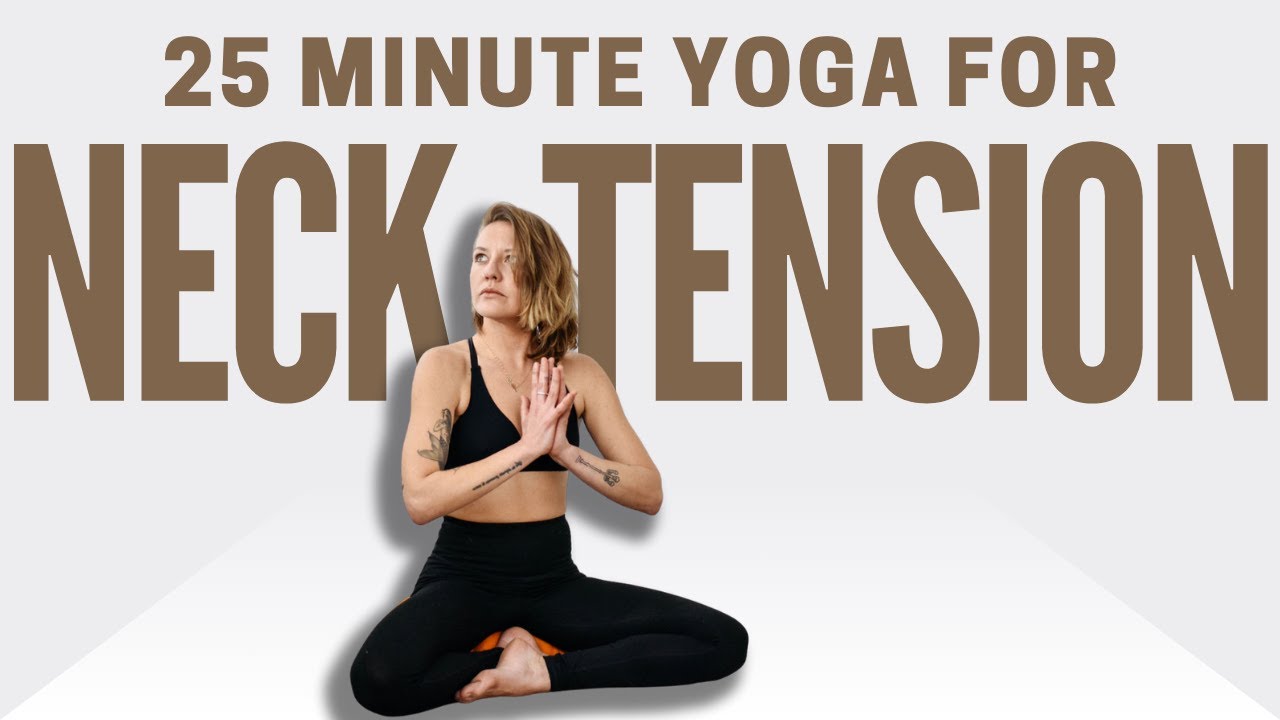 20 Min. Yoga for Tech Neck w/ Alba Avella | All-levels #yogapractice # ...