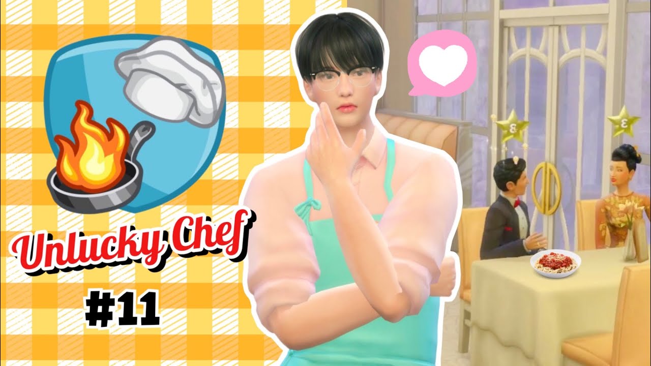 [BL] เชฟมือใหม่ไฟลุกเวอร์🔥 EP.11 มาเปิดร้านอาหารกันเถอะ !! | The Sims 4 ...
