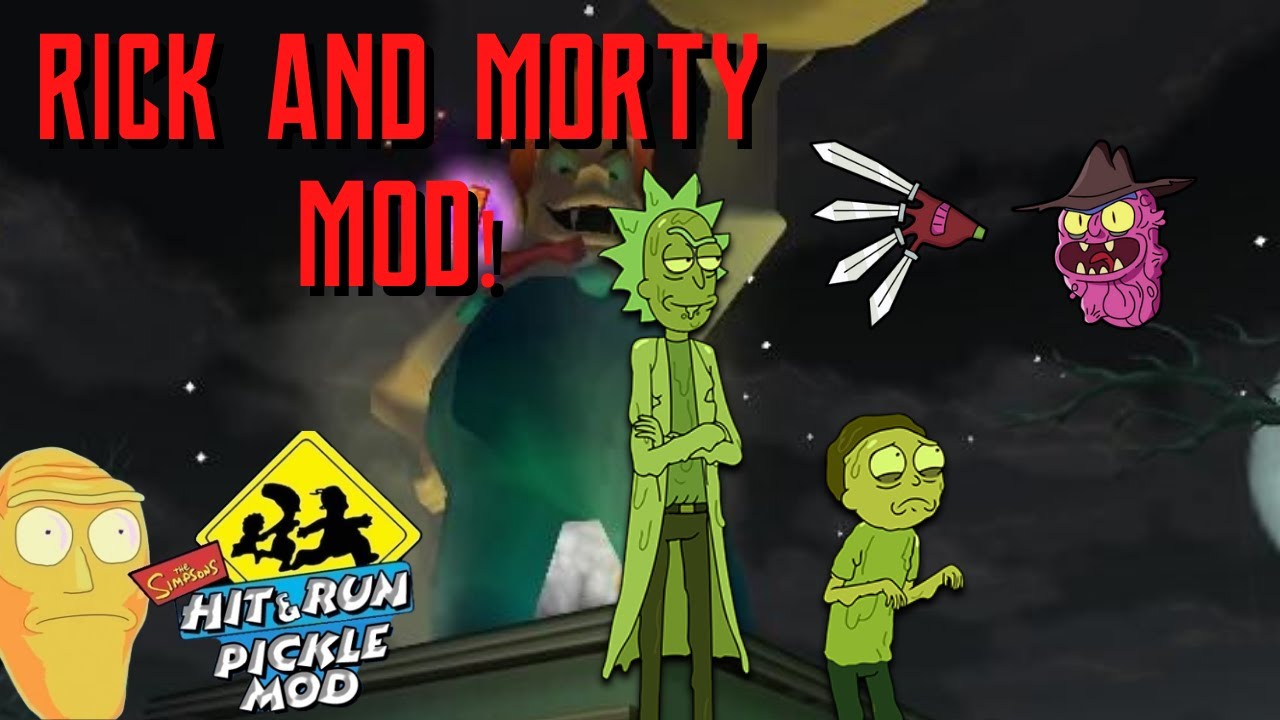 The Simpsons: Hit & Run - Rick & Morty Mod (Finale) - YouTube