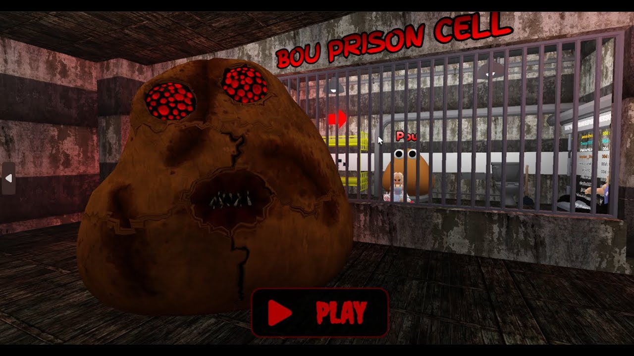 ROBLOX ESCAPE SCARY POU PRISON OBBY ROBLOX BARRY OBBY - YouTube