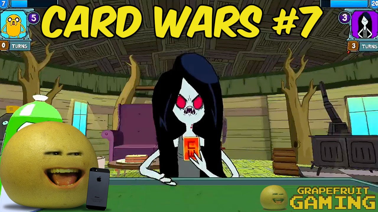 VAMPIRE WENCH! | Grapefruit Plays Adventure Time Card Wars - YouTube