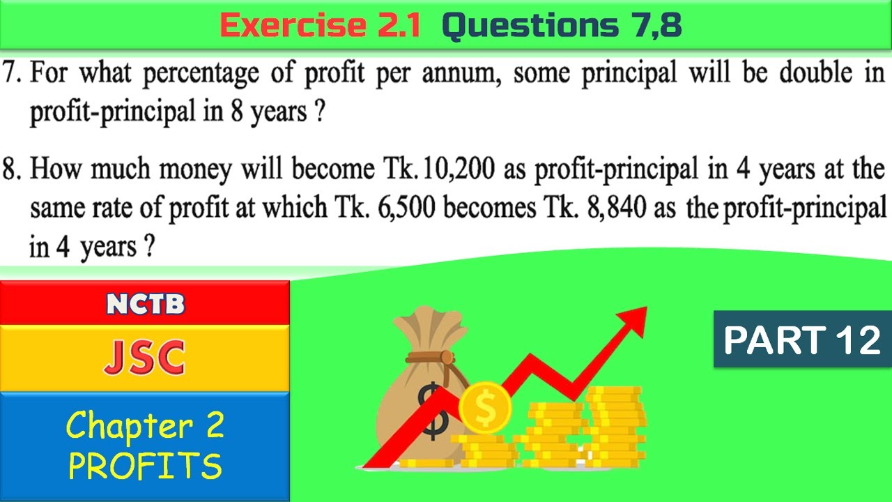 12. JSC English Version ll Exercise 2.1 - Question-7,8 ll NCTB ll MATH ...
