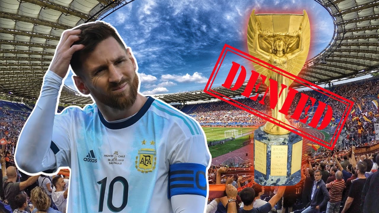 Argentina got FAKE Trophy ? | FIFA World Cup | Messi - YouTube