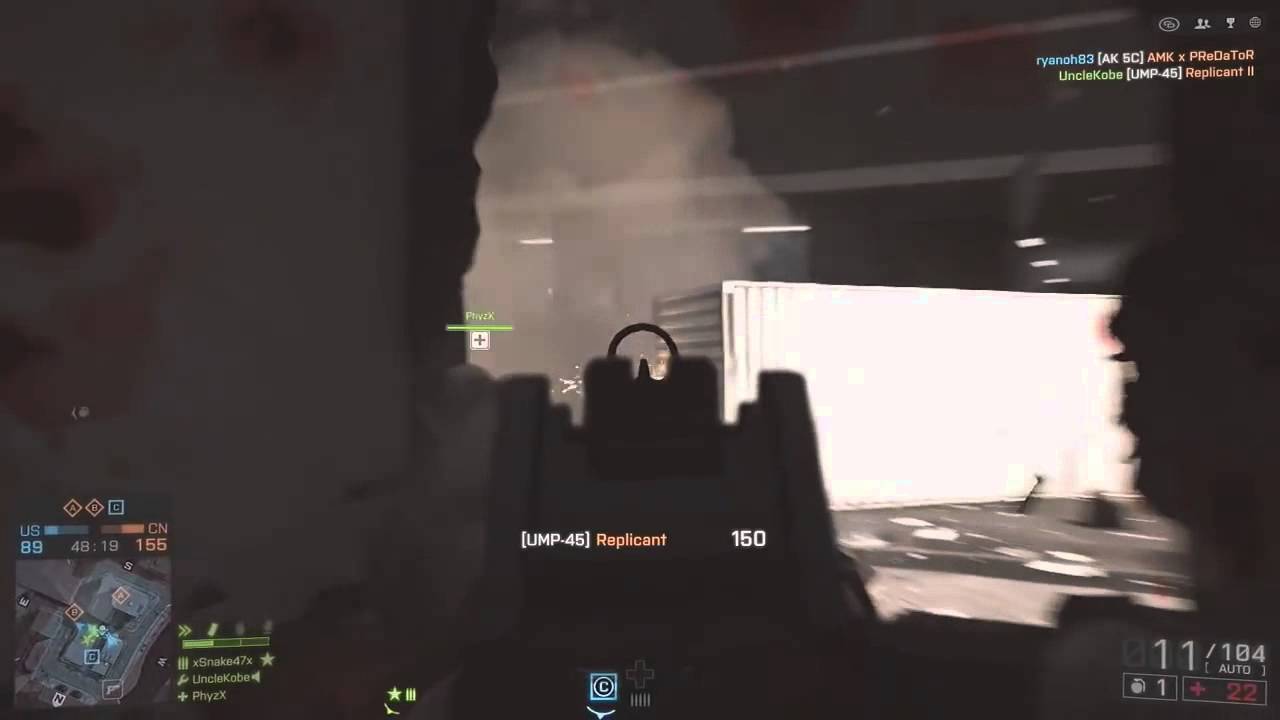 BF4 Weapon Variety and Customization Battlefield 4 XBOX ONE Gameplay ...