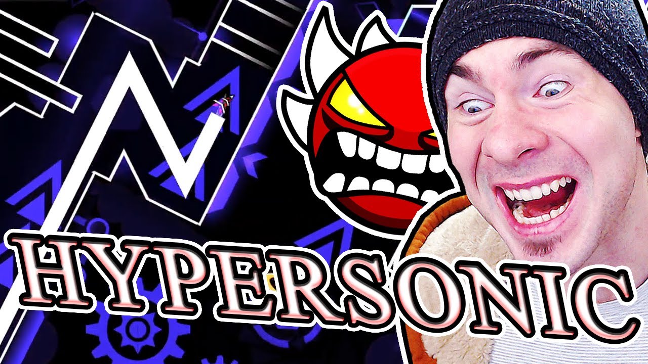 HyperSonic [EXTREME DEMON] by Viprin and MORE // Geometry Dash - YouTube