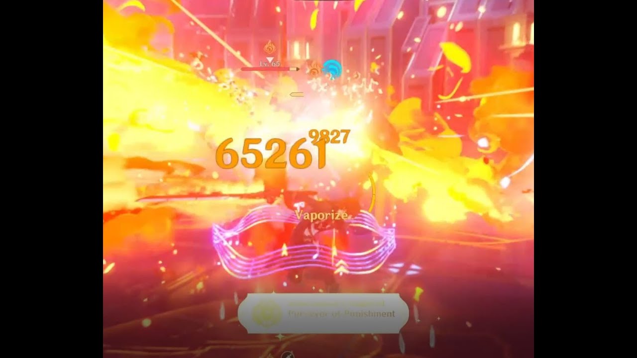 DILUC Elemental Burst Combo With and Without Bennett Damage Comparison ...