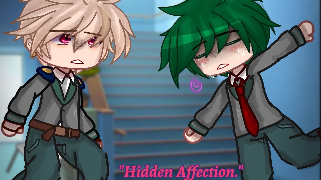 "Hidden Affection.." // Bakudeku // Sick Deku 🤒 - YouTube