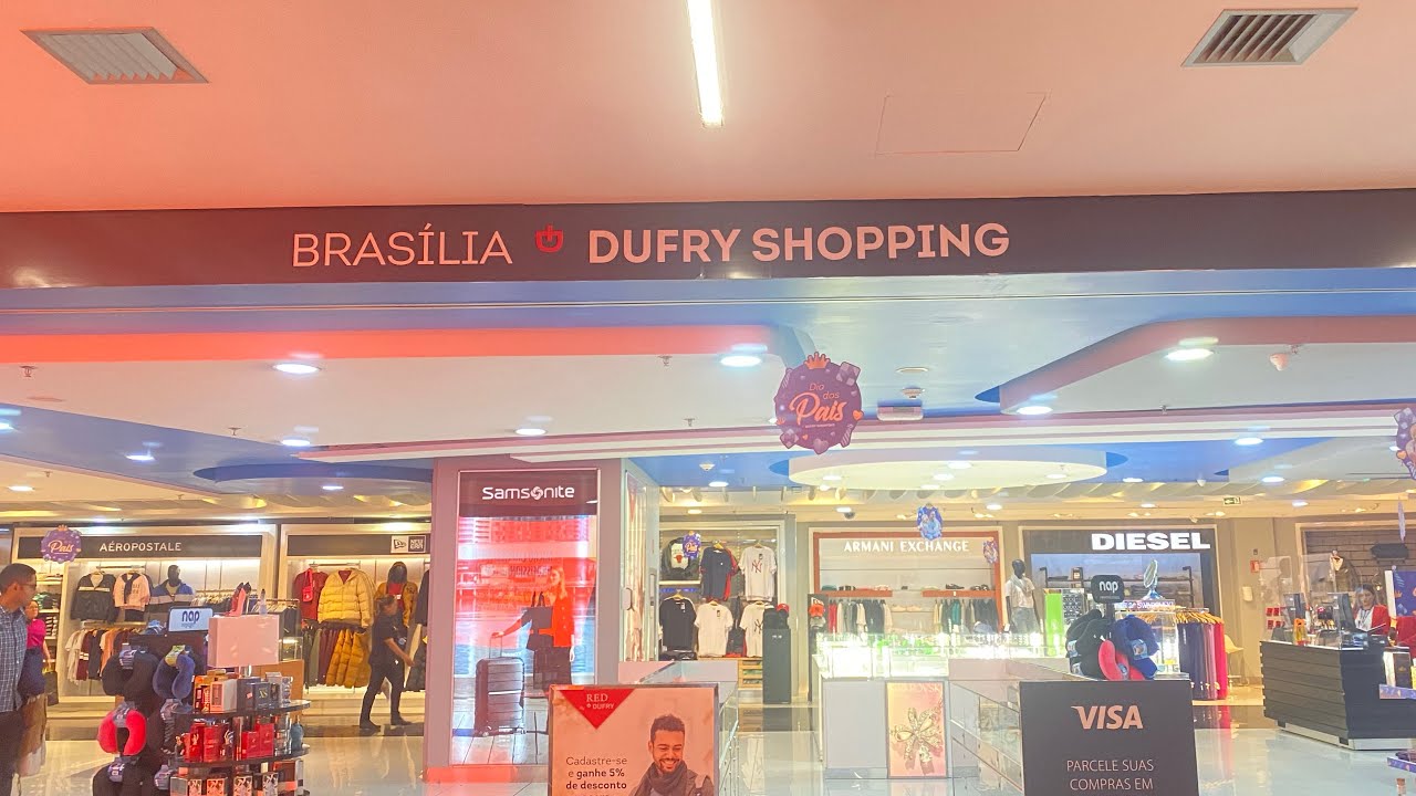 Dufry Shopping em Aeroporto Internacional de Brasília #Brasília - YouTube