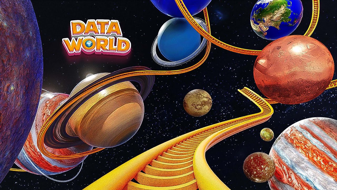 Solar System in Roller Coaster Views 2023 - YouTube