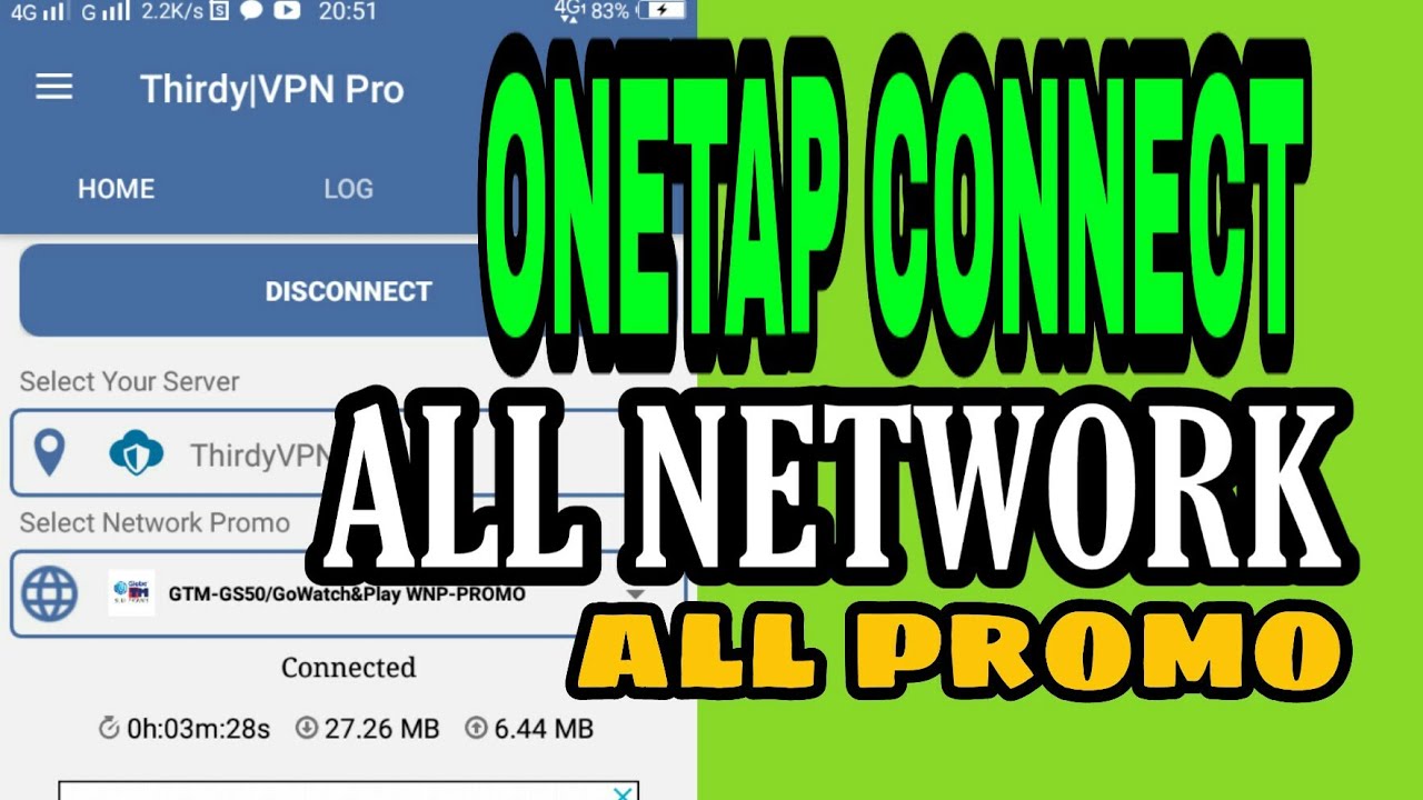 Thirdy vpn one tap connect all networks - YouTube