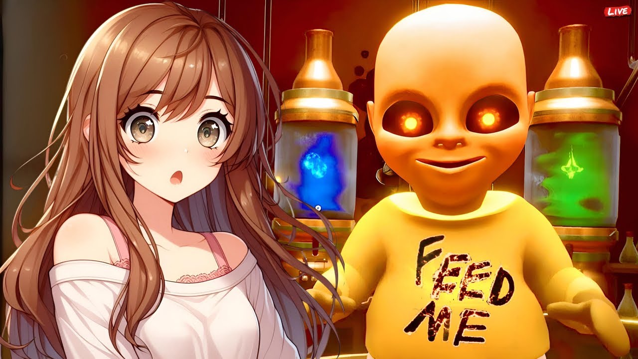 THE BABY IN YELLOW😱 || Scary Baby Horror Game || part 2 || #short - YouTube