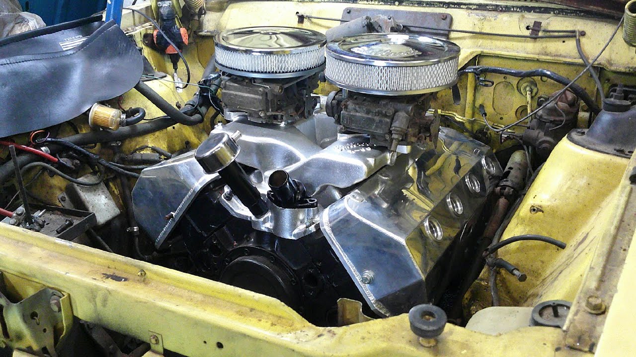 I turned the Gremlins small block Chevy into a Hemi! Gremi to Grr-Hemi ...