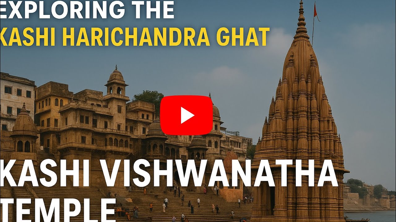 Exploring the Kashi Harichandra Ghat|| Kashi Vishwanatha Temple ...