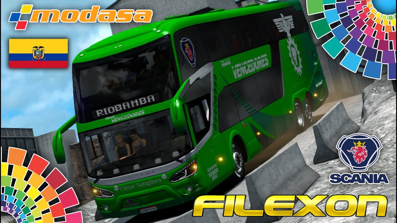 VOLVEMOS!!! TRANS. VENCEDORES - MODASA ZEUS 4 DD - SCANIA K410IB 6x2 ...