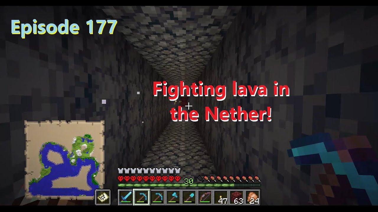 RtJ 177 – Fighting lava in the Nether! - YouTube