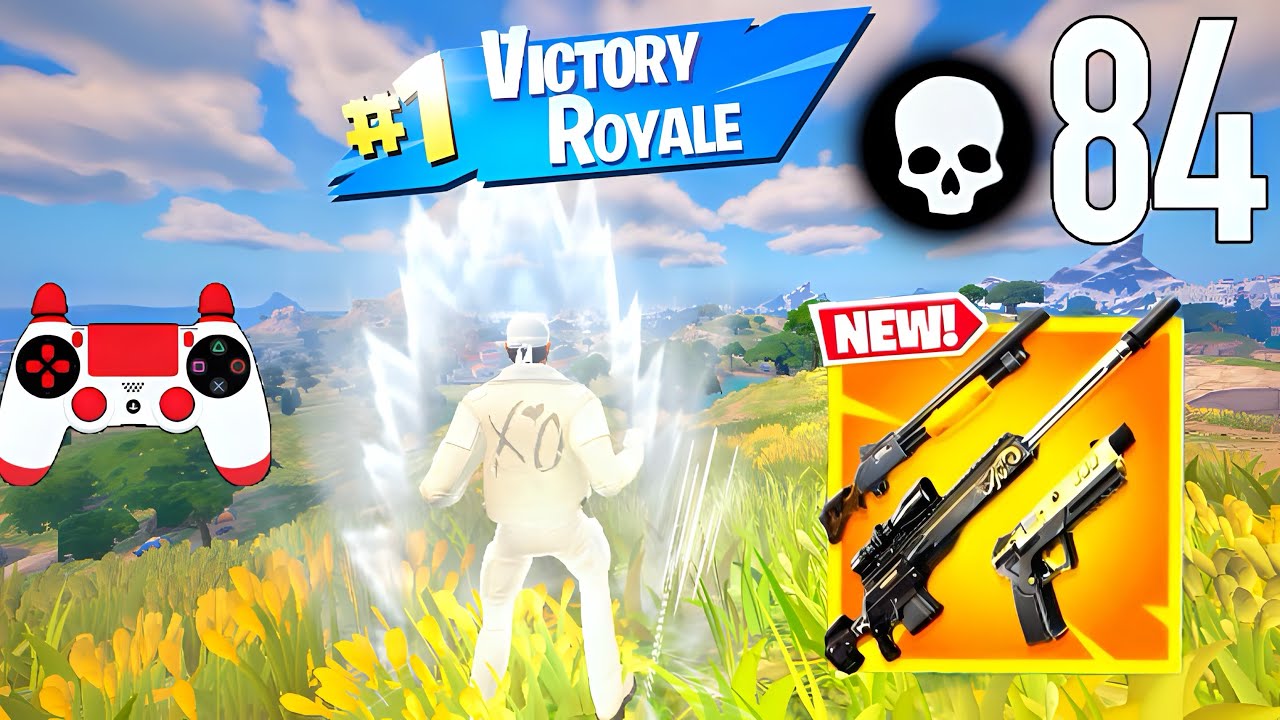 The Weeknd Combat White Skin Gameplay: 84 Kill Zero Build Solo Squad ...