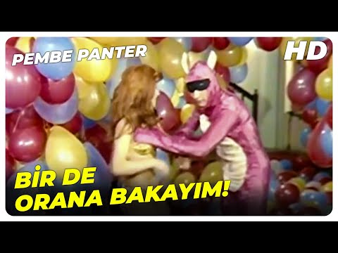 Pembe Panter - Senin Göğüsler Ufak Galiba! | Müjdat Gezen Eski Türk Filmi