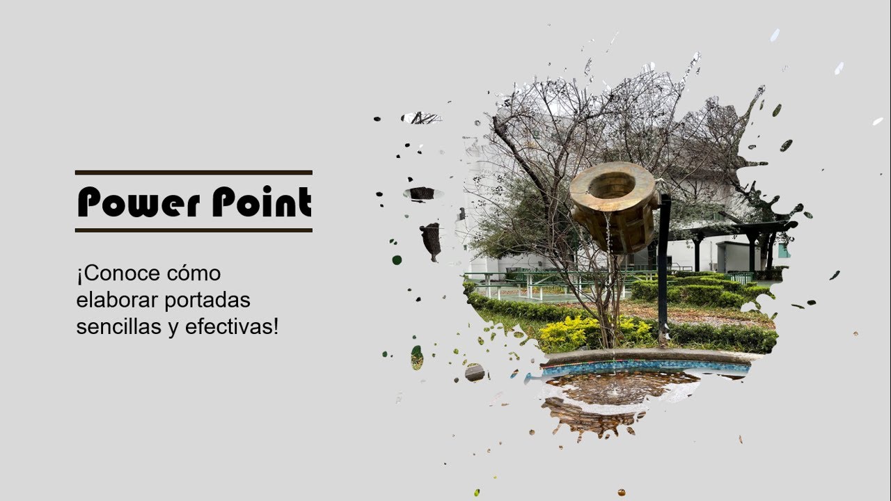 Portadas Bonitas En Powerpoint Plantilla Youtube Powerpoint