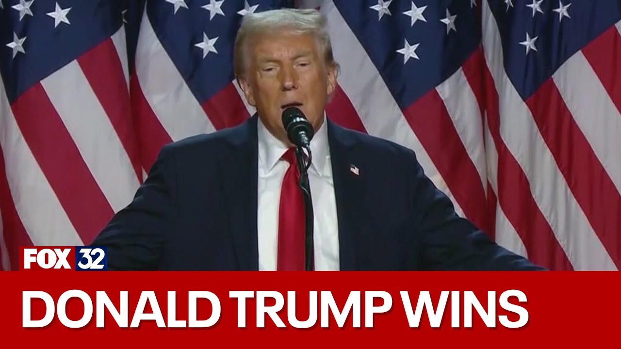 Donald Trump declared winner in U.S. presidential race - YouTube