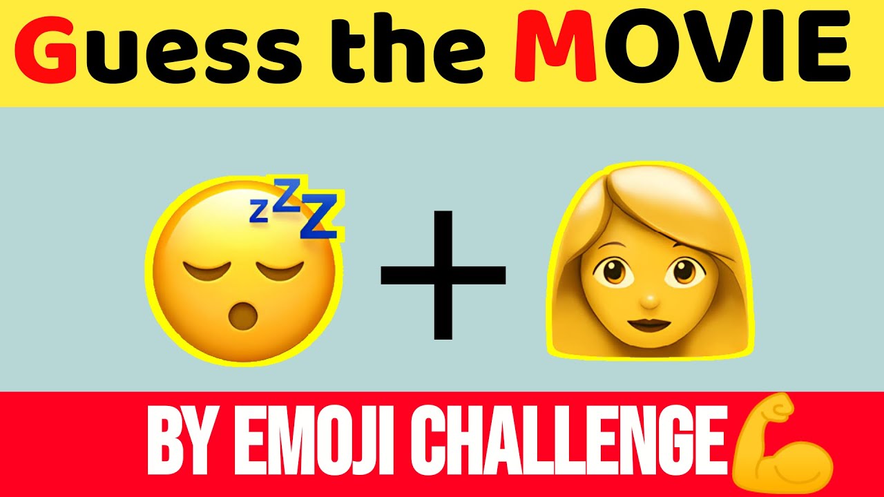 Guess the movies by emoji challenge - YouTube