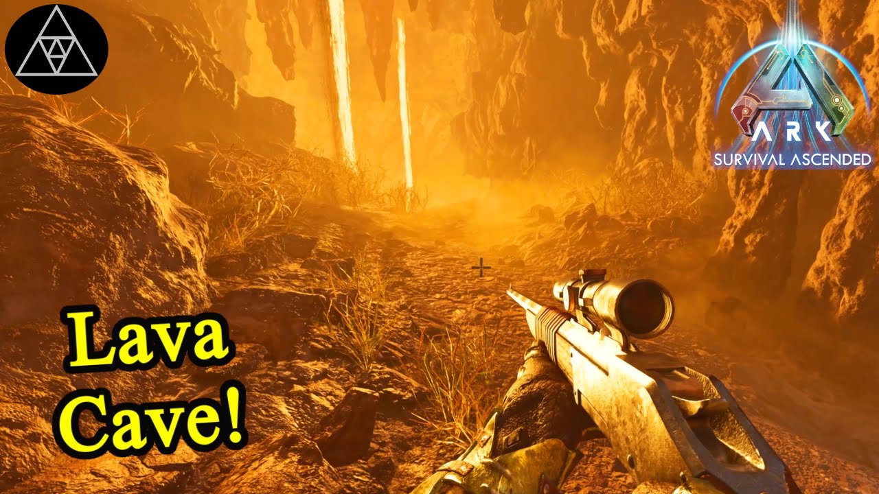 It's hot in here! Lava Höhle & Farben herstellen! ASA E27 - ARK: Survival Ascended - YouTube