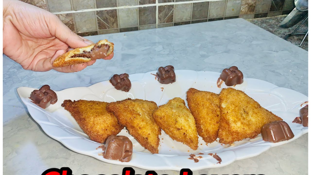 Chocolate lovers Samosa | Sweet Snacks | Tea time snack | tasty food ...