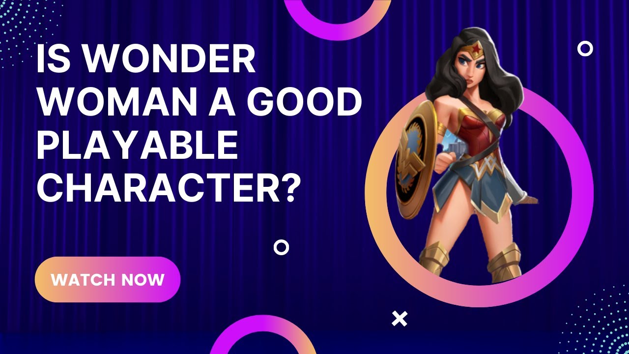 Should YOU Use Wonder Woman As A MultiVersus Character? | MultiVersus ...