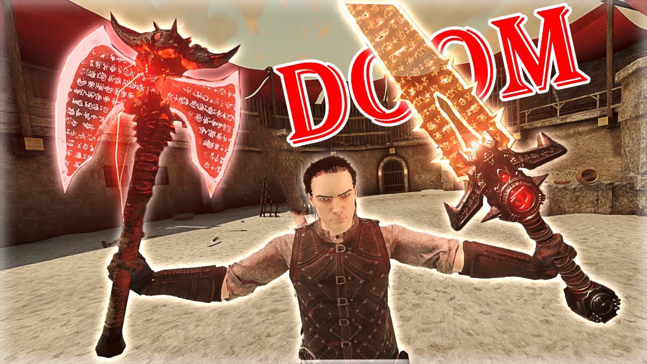These 2 Doom Eternal Weapons Take Blade and Sorcery VR To a New Level ...