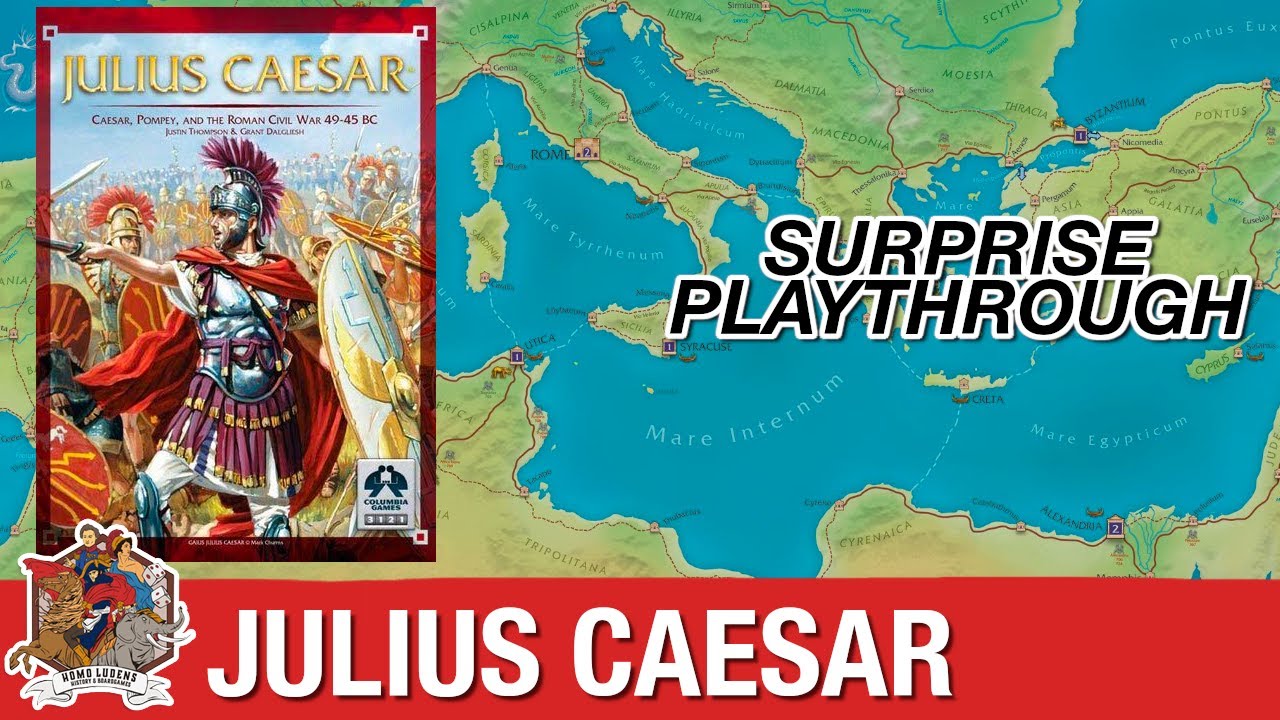 Julius Caesar (Columbia Games) - Surprise Christmas Stream - YouTube
