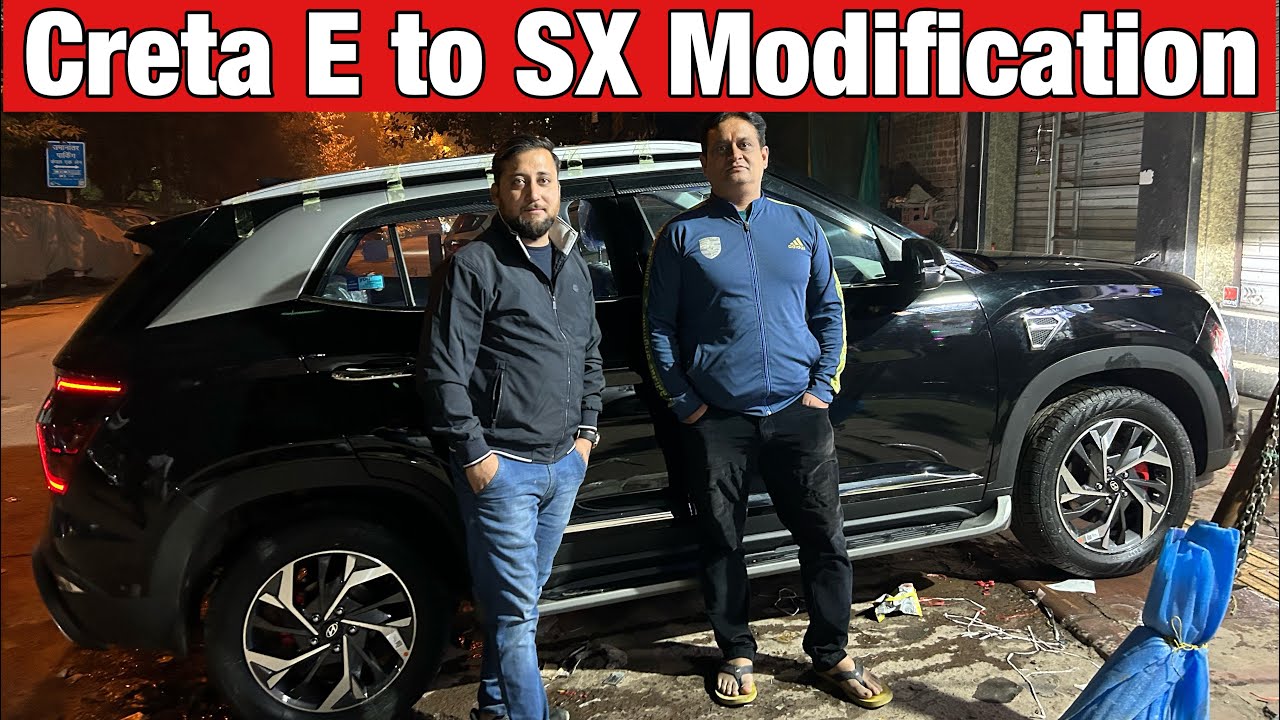 2023 Creta Modified with 17inch Top Model Alloys| 40% Discount on ...