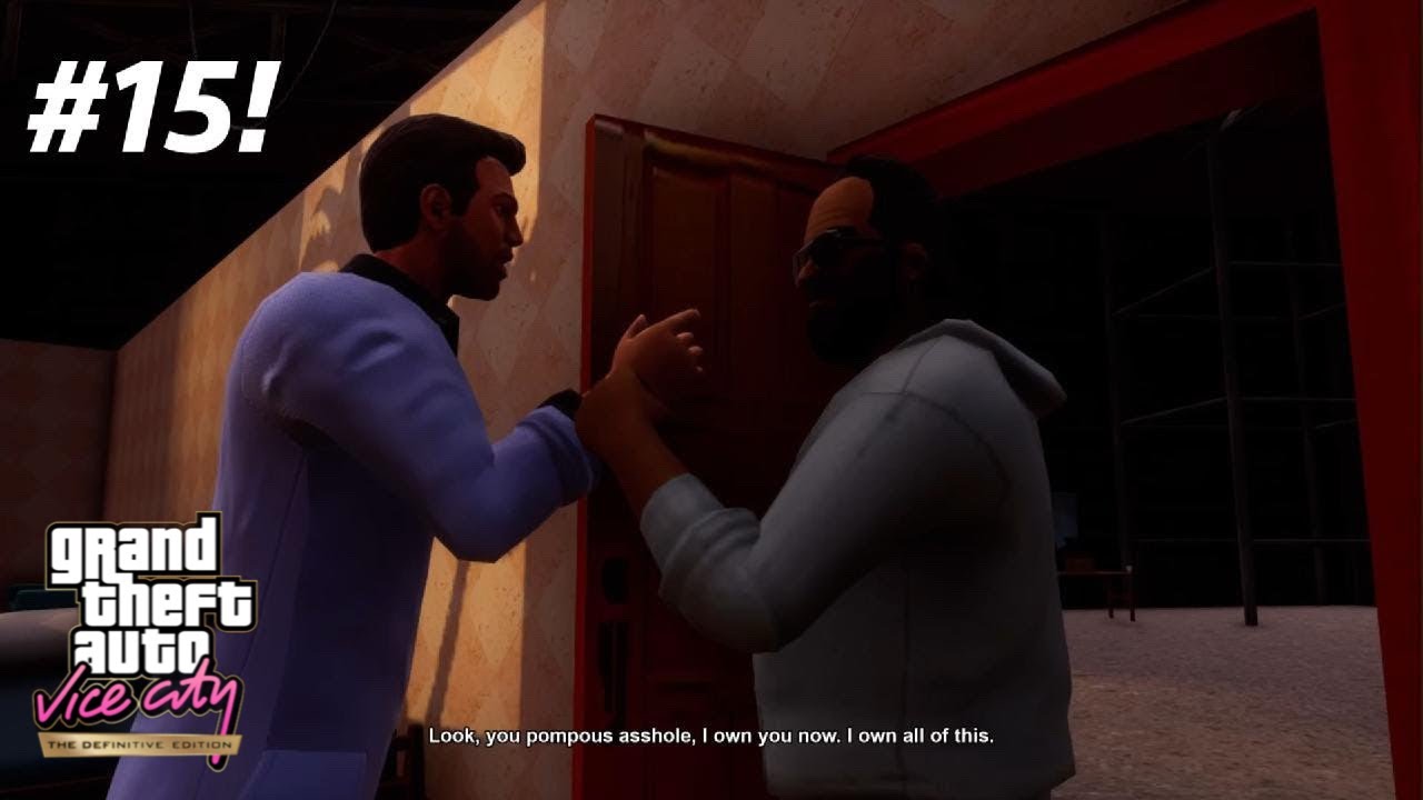 Tommy tells Steve Scott No More Shark Movies- GTA Vice City Definitive ...