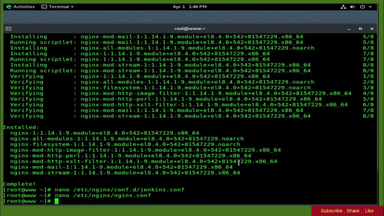 How To Install Jenkins on Rocky Linux 8 - YouTube