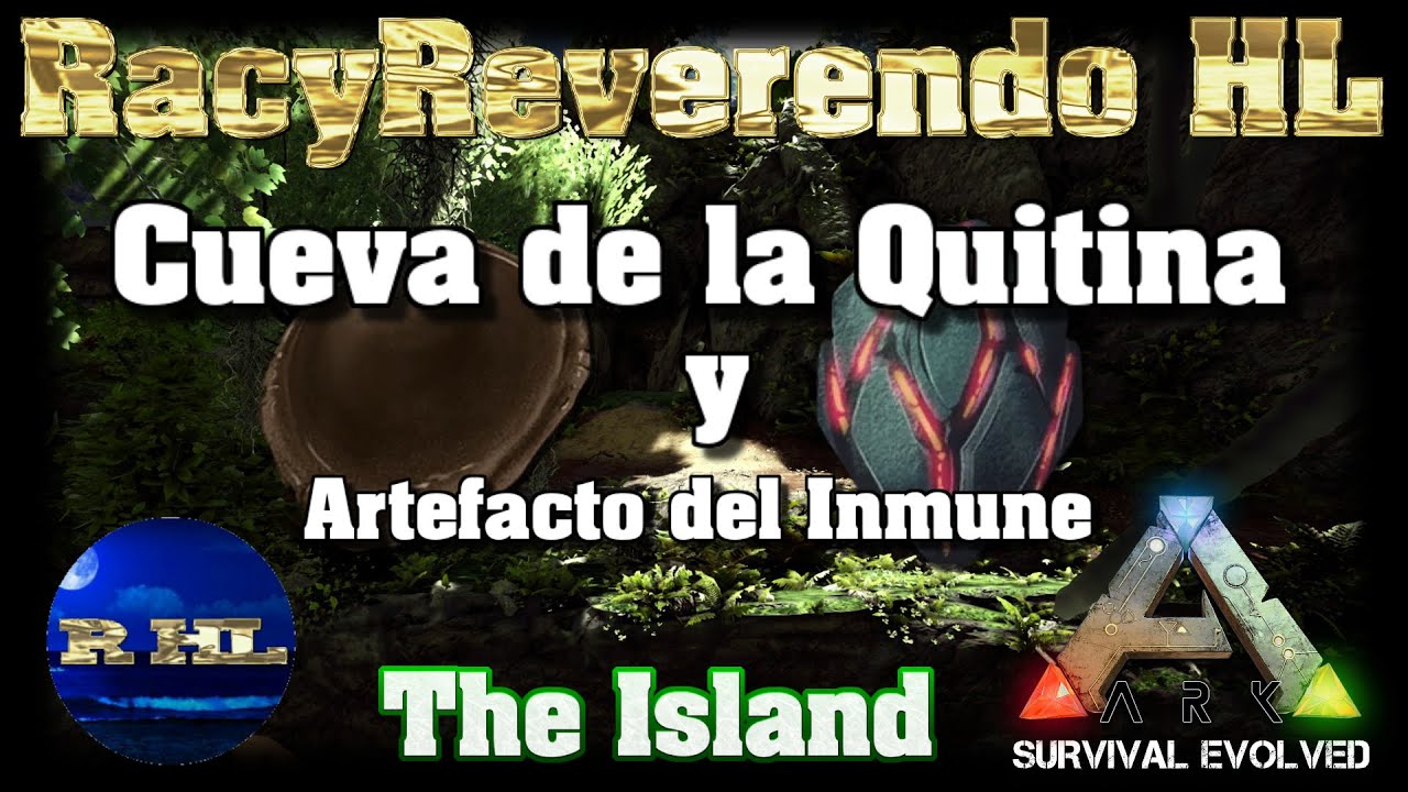 ARK - Cueva de la Quitina/Chitin Ark The Island - Ark: Survival Evolved ...