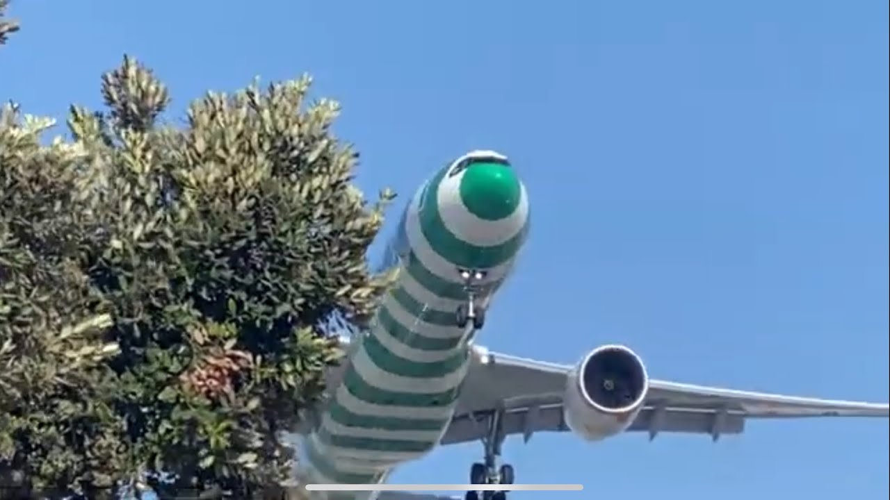 Condor 2086 Landing At LAX A330-900 - YouTube