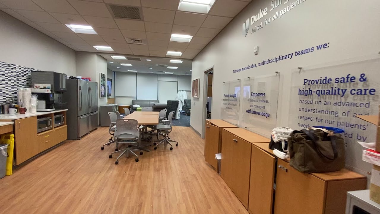 Duke Surgery Tour: Resident Lounge - YouTube