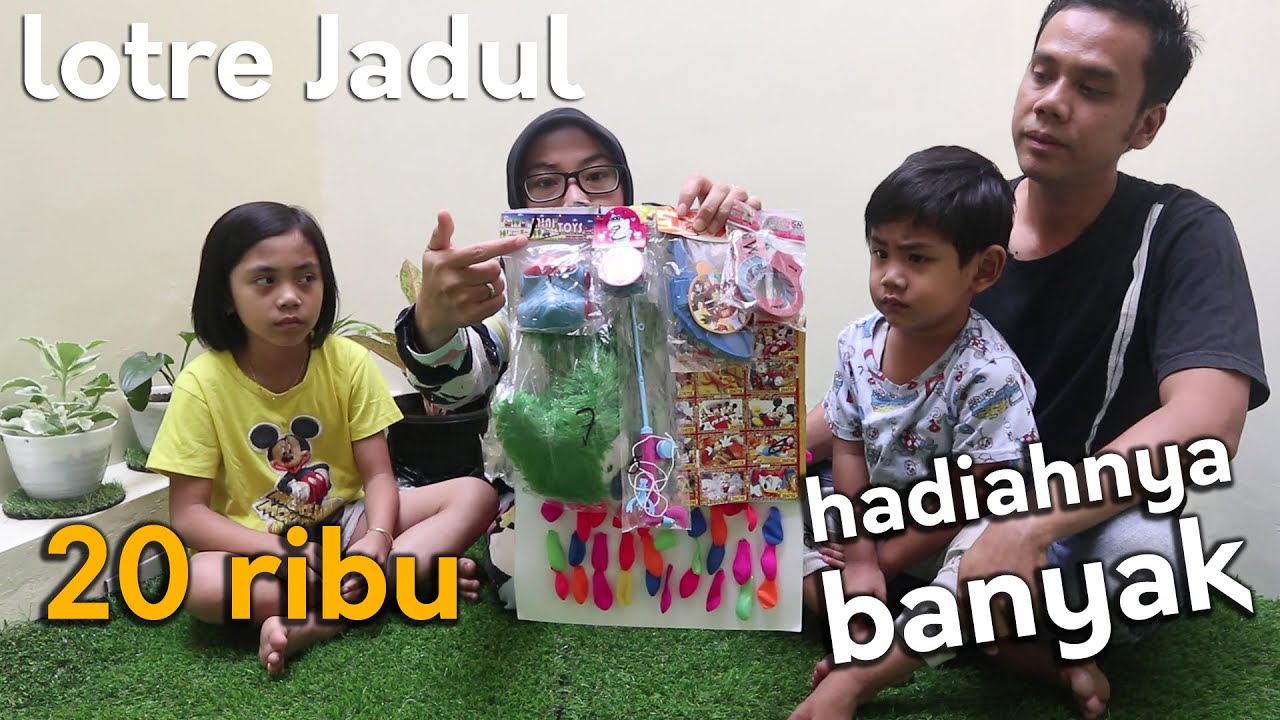 Mainan Lotre Jaman Dulu Hanya 20 Ribu Hadiahnya Banyak - YouTube