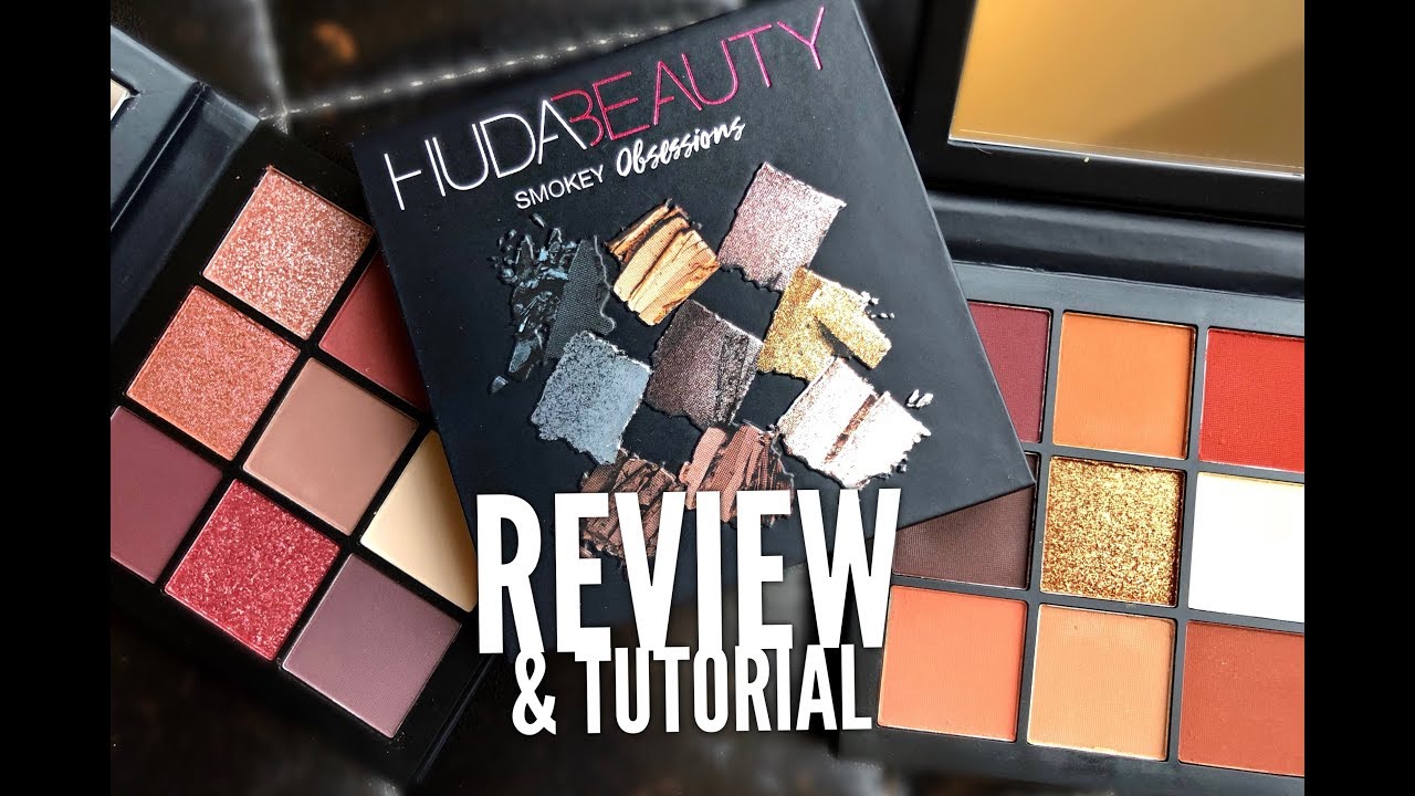 Huda Beauty Obsessions Palettes Review and Tutorial - YouTube