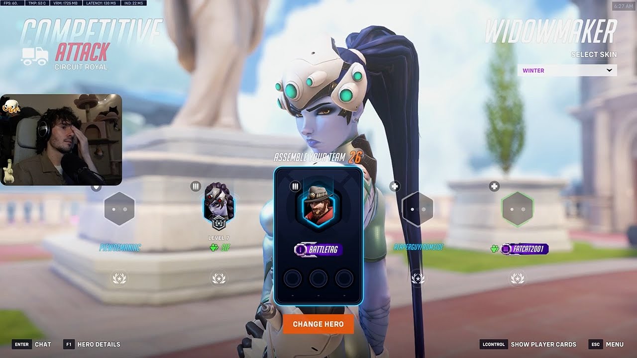 Colourhex's Widowmaker is Aimbot in Human Form - OVERWATCH 2 SEASON 18 ...