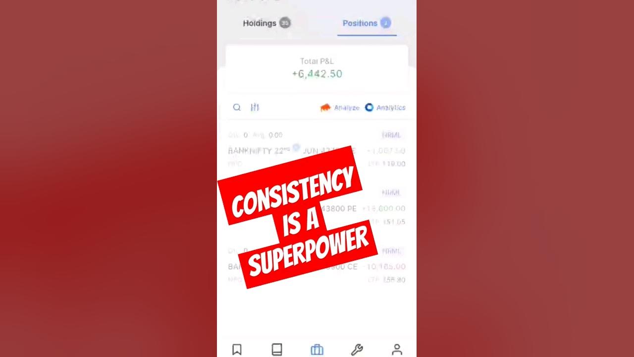 Consistency Is A Super Power In Market trading banknifty shorts consistency-is-a-super-power-in-market-trading-banknifty-shorts