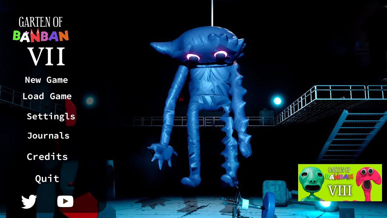 Garten Of Banban 7 Jester Dark - YouTube