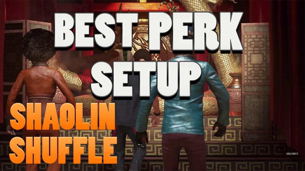 SHAOLIN SHUFFLE BEST PERK SETUP - YouTube
