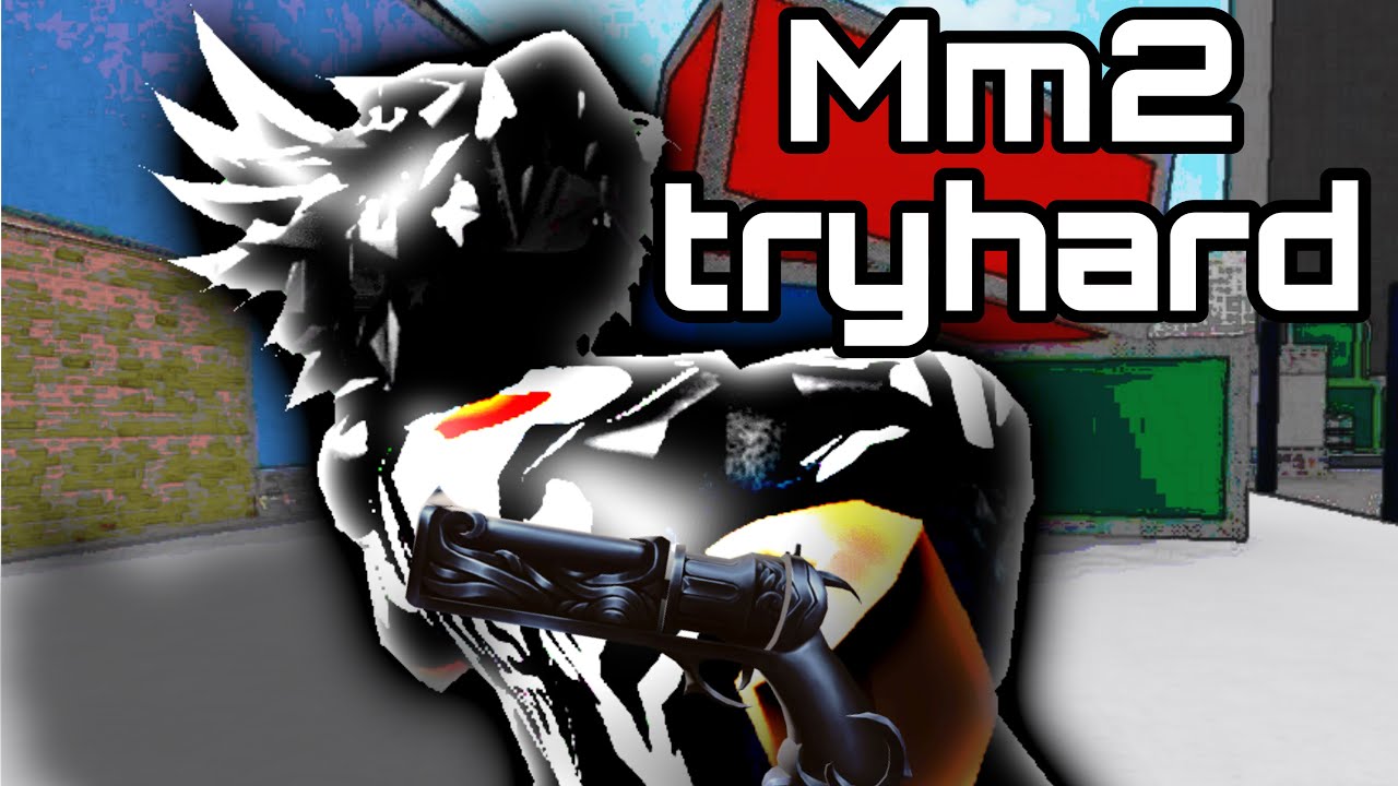 Playing MM2 as a TRYHARD(Murder mystery) - YouTube