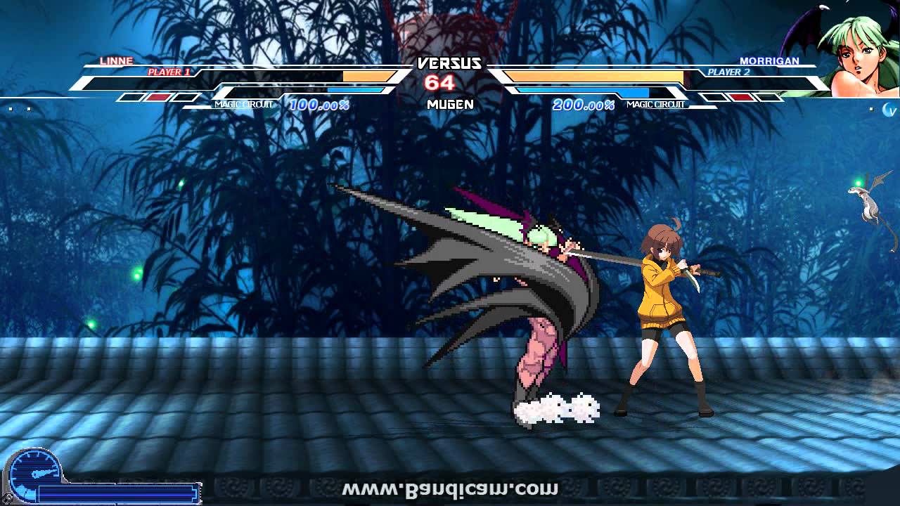 Mugen Battle Vs Morgan - YouTube