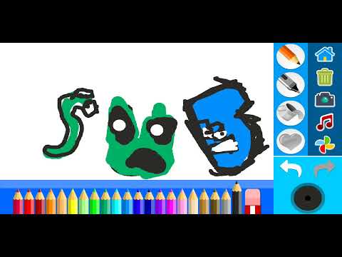 painting alphabet lOrE - YouTube
